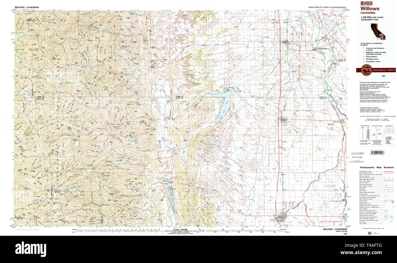 Willows map hi-res stock photography and images - Alamy