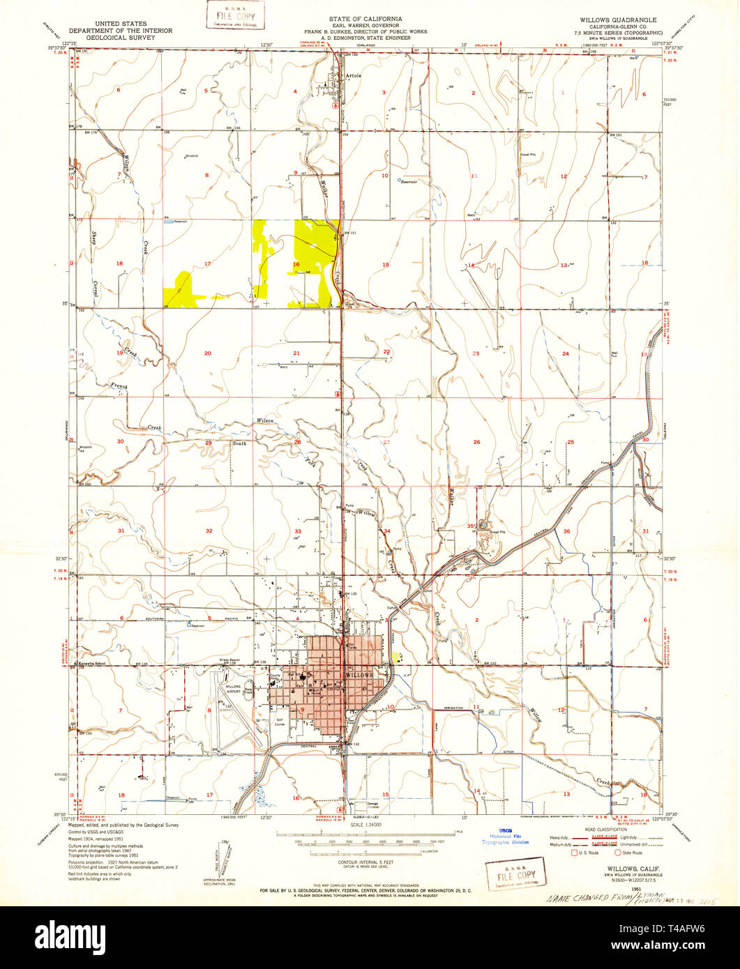 Willows map hi-res stock photography and images - Alamy
