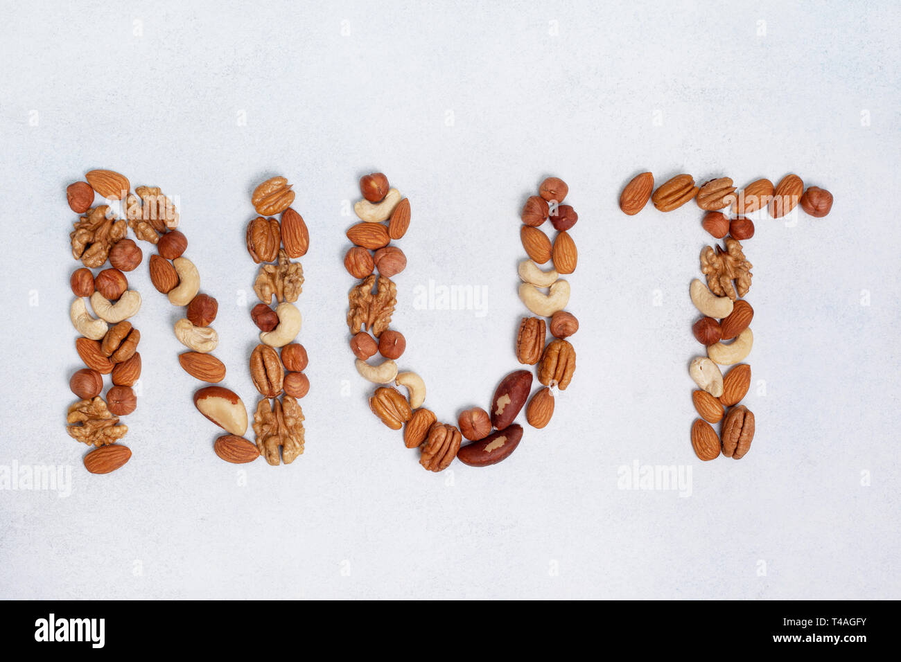 Background from mixture nuts hi-res stock photography and images - Alamy