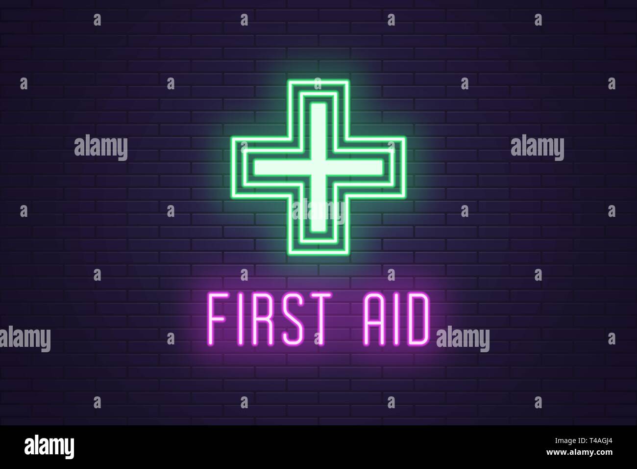 Medical healthcare first aid plus cross hi-res stock photography and ...