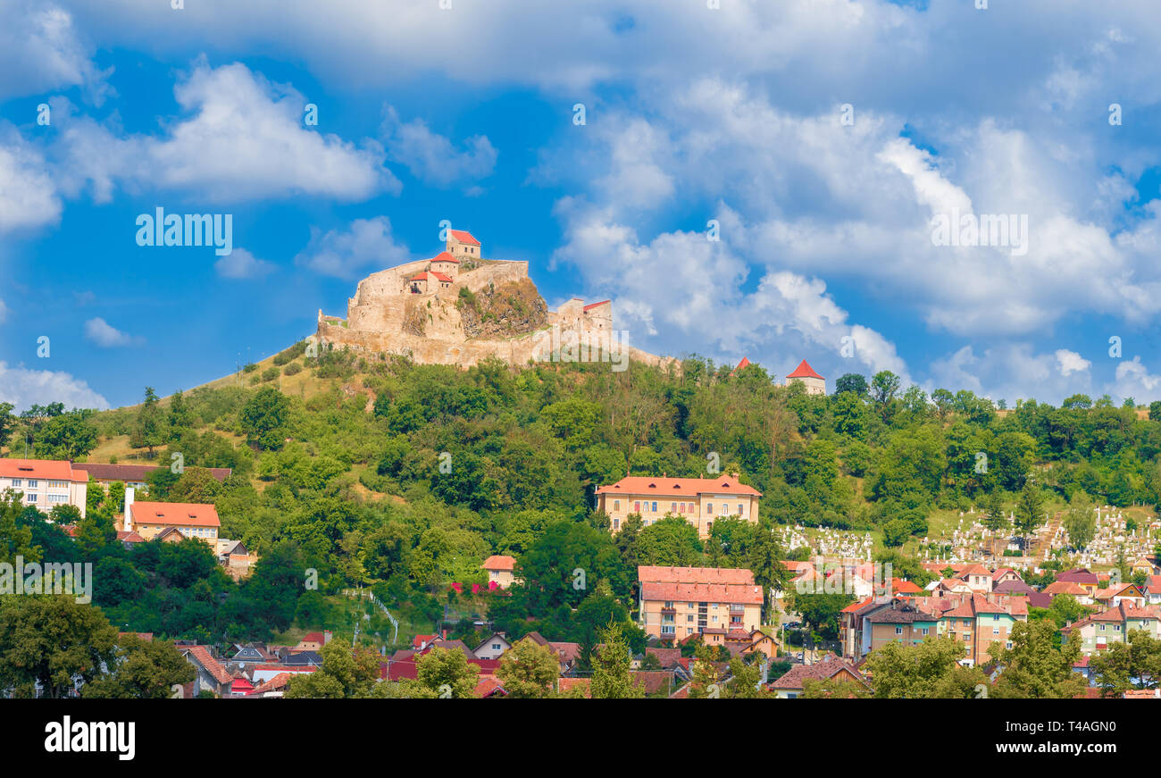 Rupea Medieval Fortress, Brasov, Transylvania, Romania Stock Photo - Alamy