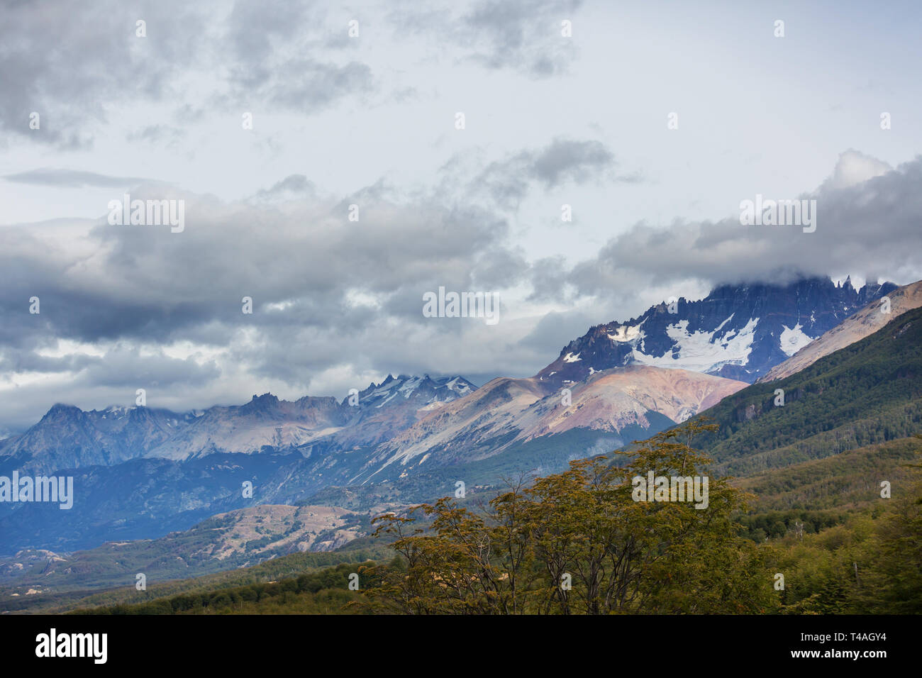 Patagonia landscapes in Southern Argentina Stock Photo - Alamy