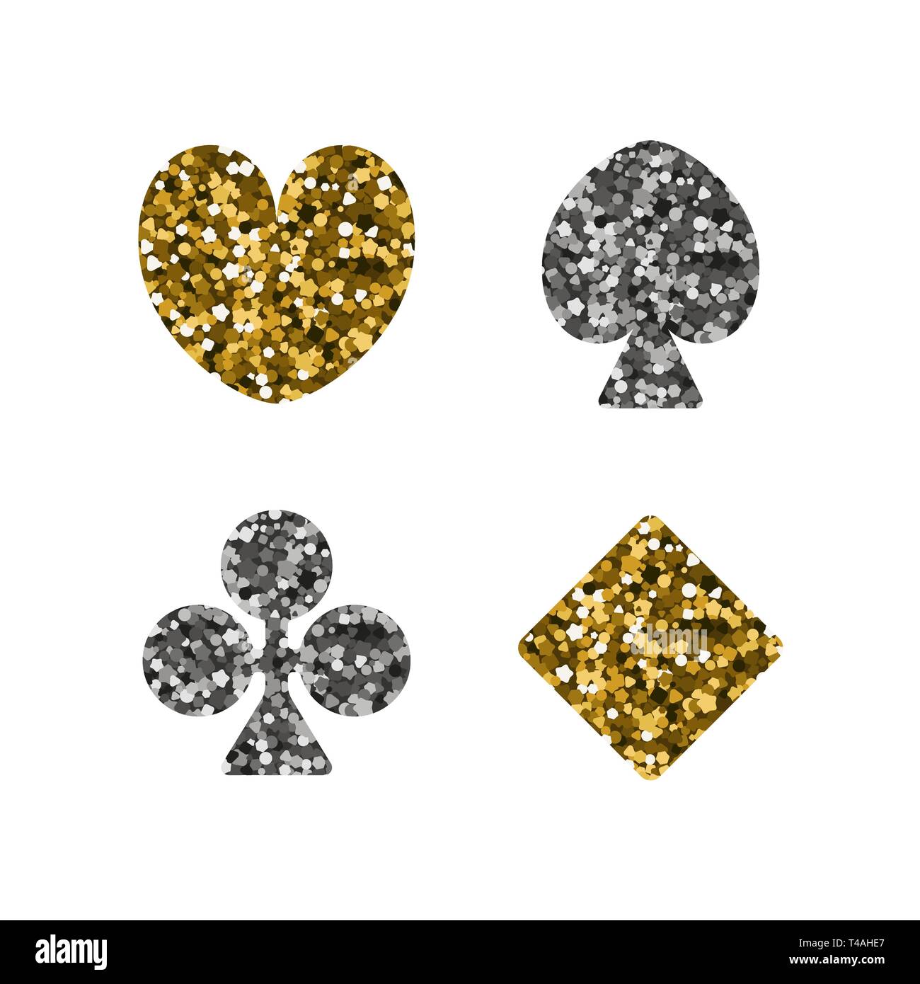 Spades minimal background Stock Vector Images - Alamy