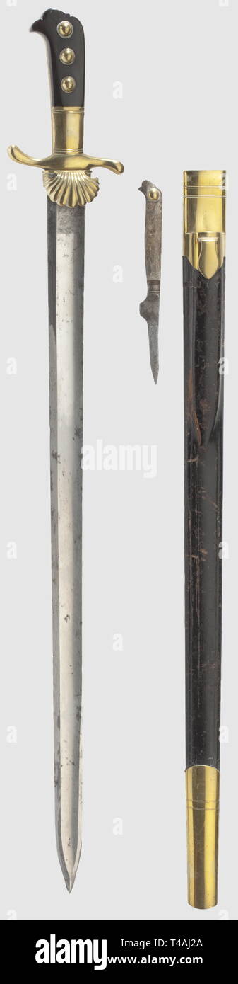 weapons, hunting dagger, 18th century, Additional-Rights-Clearance-Info ...