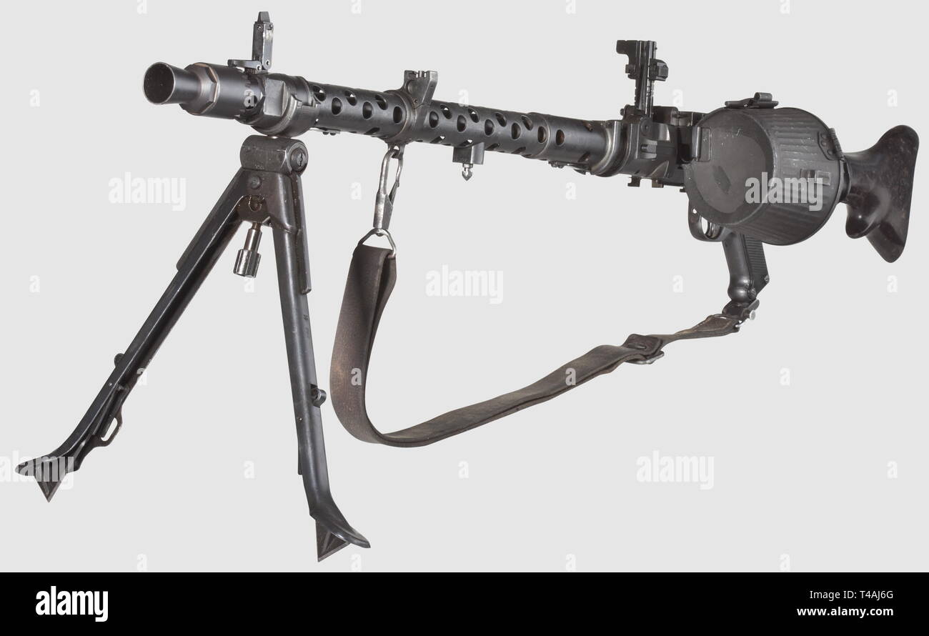 SERVICE WEAPONS, GERMANY UNTIL 1945, MG 34 machine gun, Code S/243 ...