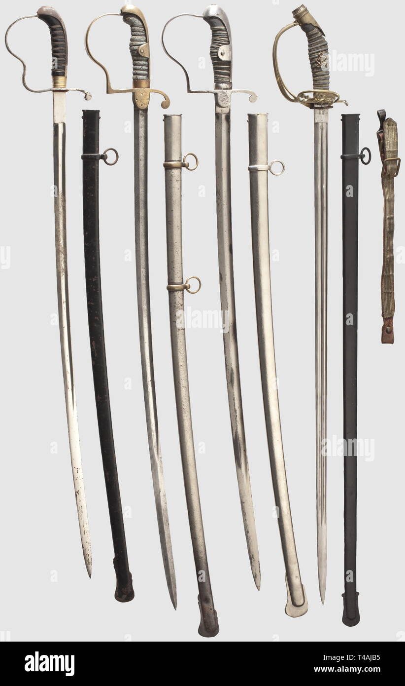 weapons, sabre, 19th century, Editorial-Use-Only Stock Photo - Alamy
