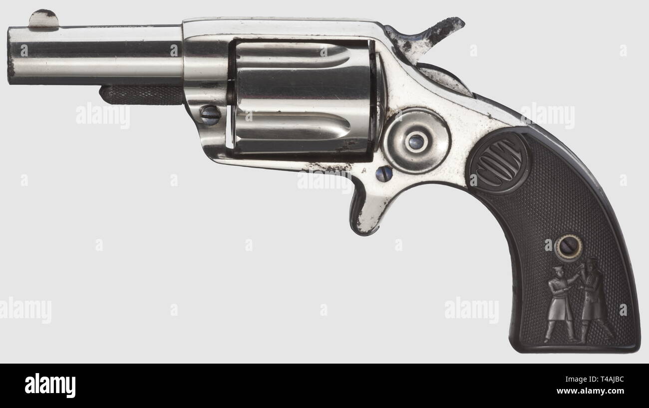 Small arms, revolver, Colt New House, caliber .38, manufactured 1885 ...