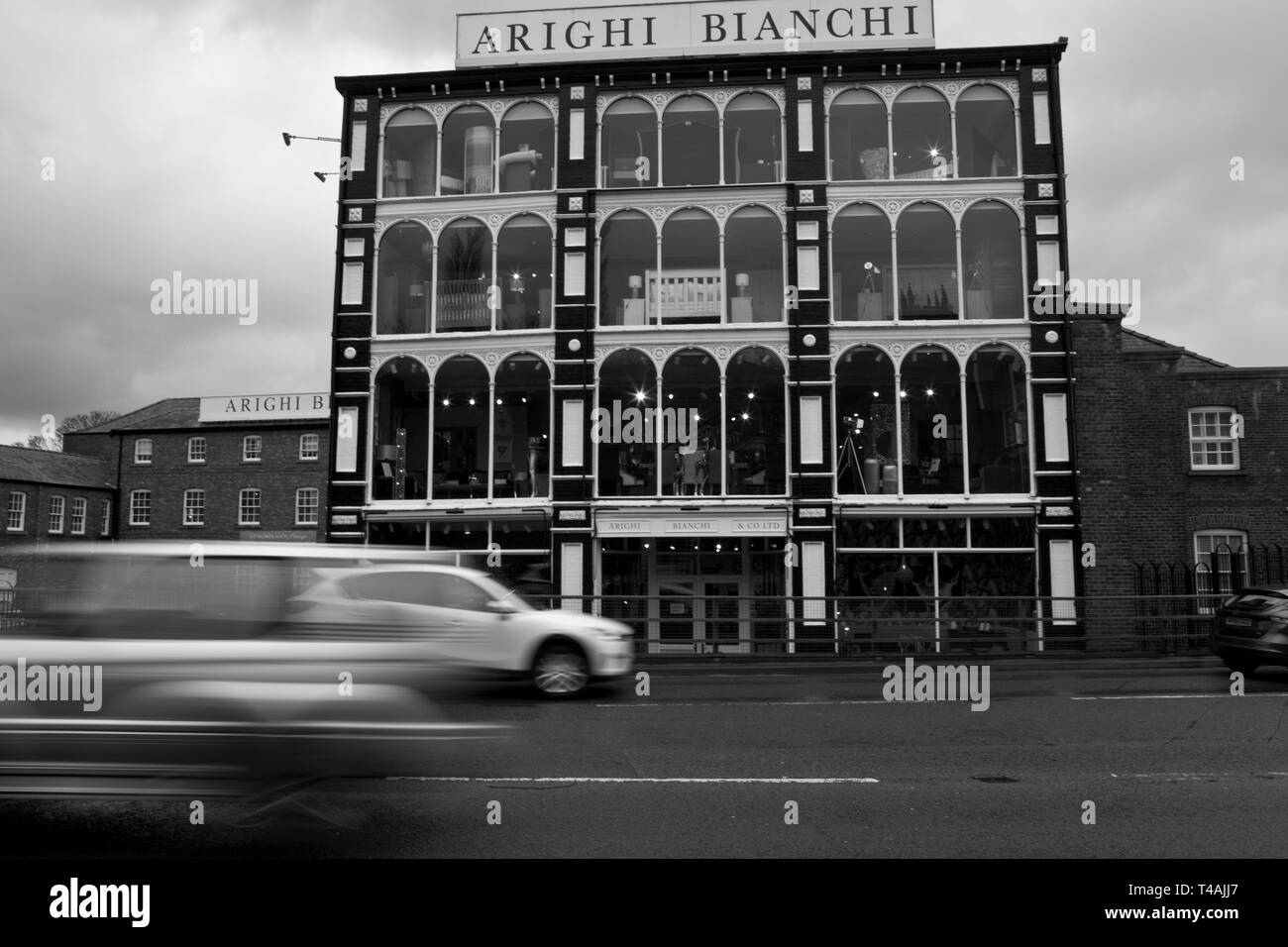 Arighi Bianchi shop frontage Stock Photo - Alamy