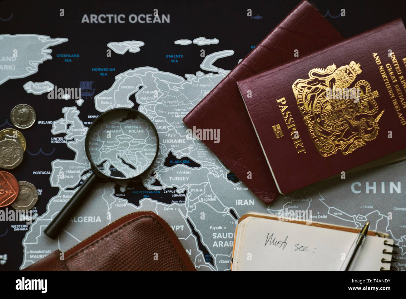 Curious map hi-res stock photography and images - Alamy