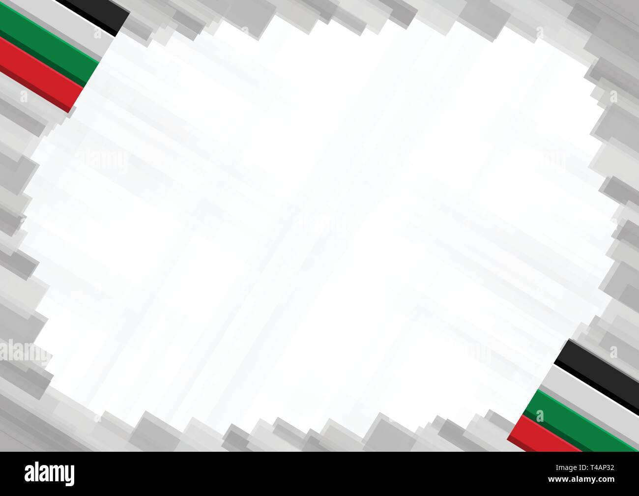 Border made with Palestine national colors. template elements for your ...