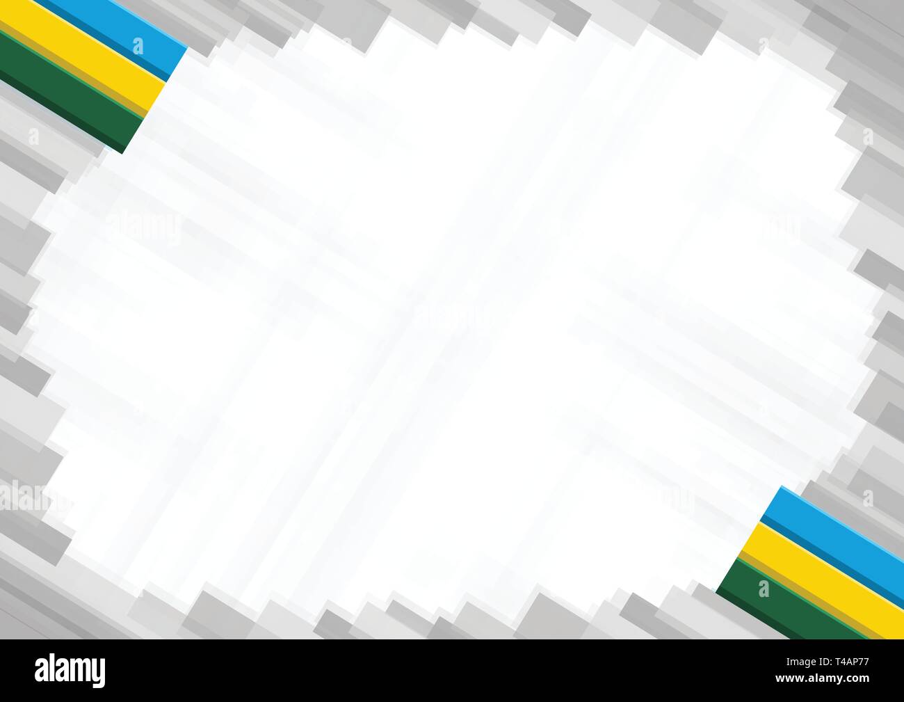 Border made with Rwanda national colors. template elements for your ...