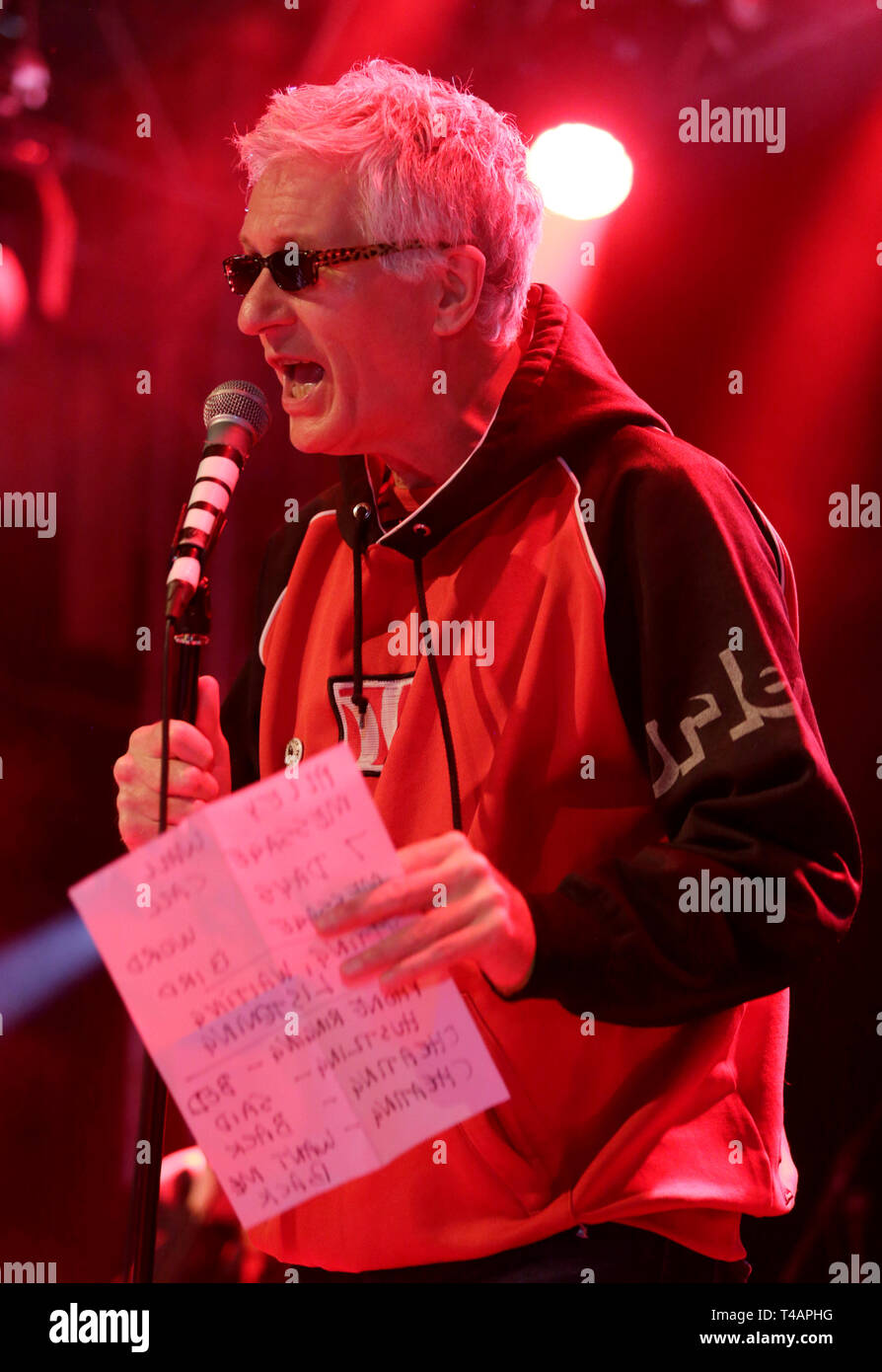 Special guest Captain Sensible of The Damned performs on stage with ...
