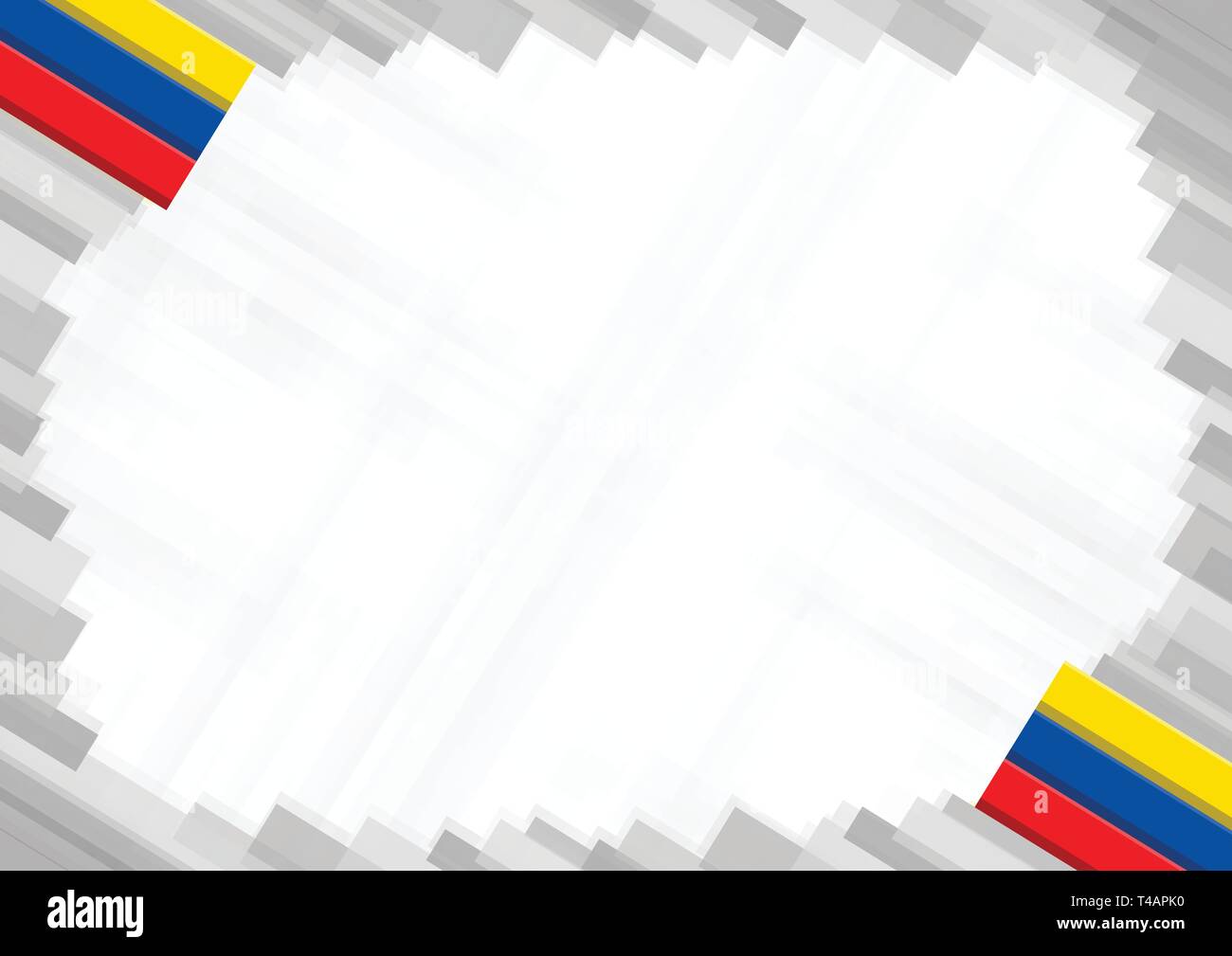 Border made with Ecuador national colors. template elements for your ...