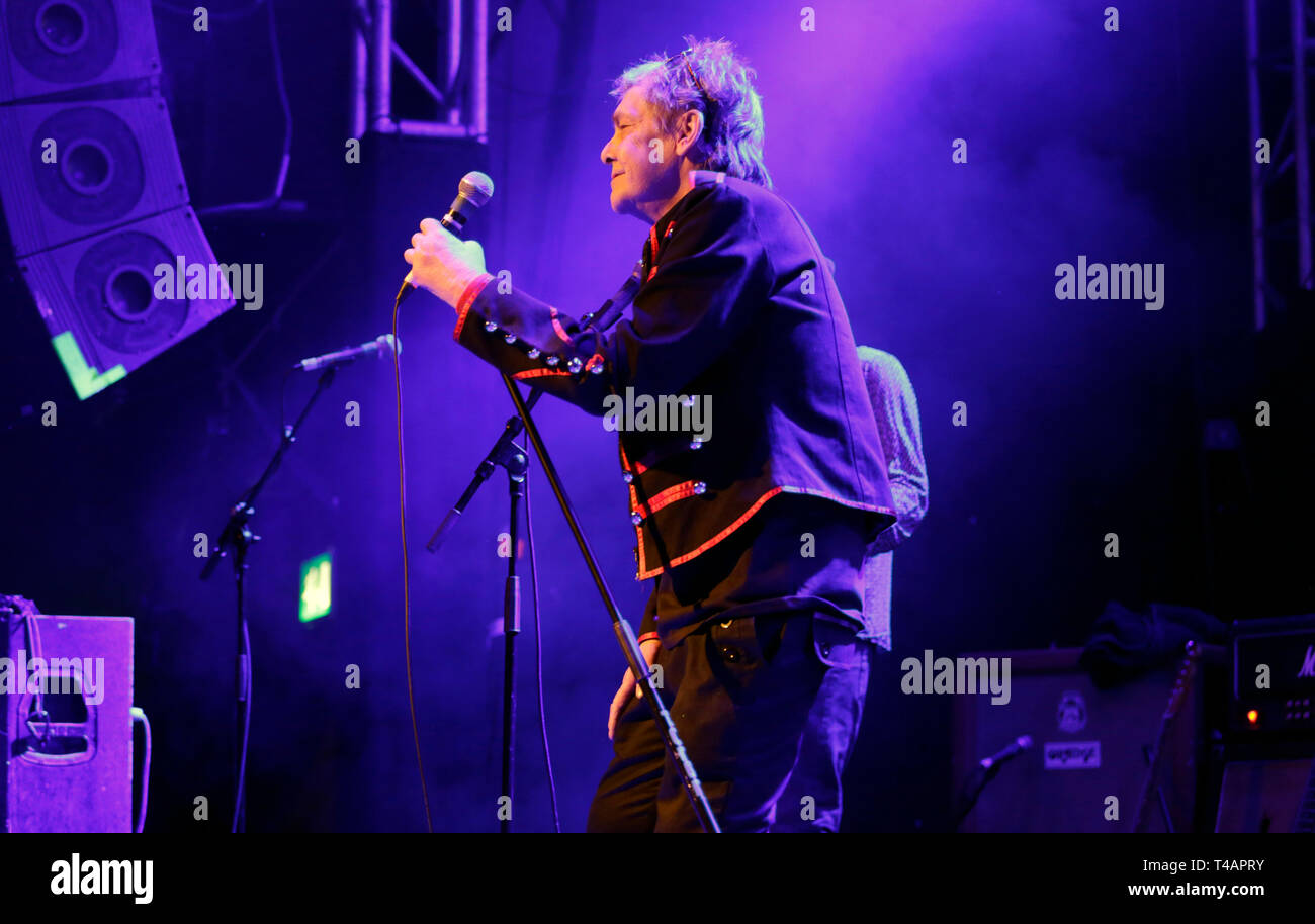 Barrie Masters of Eddie and the Hot Rods performs on stage at o2 ...