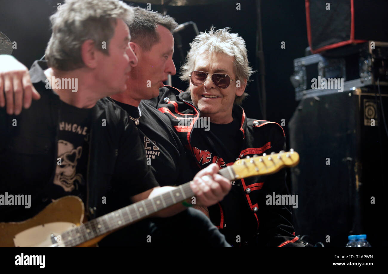 (L-R) Richard Holgarth, Simon Bowley and Barrie Masters of Eddie and ...