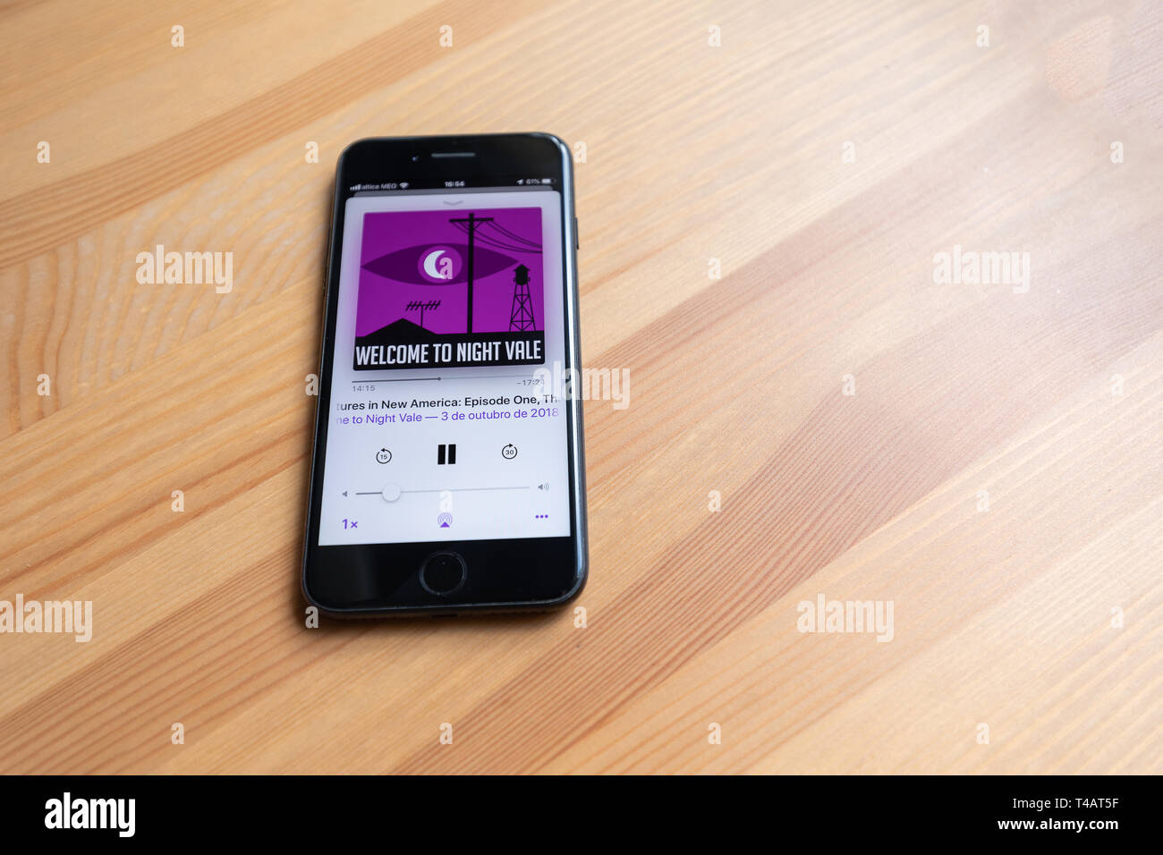Welcome To Night Vale Podcast Stock Photo - Alamy