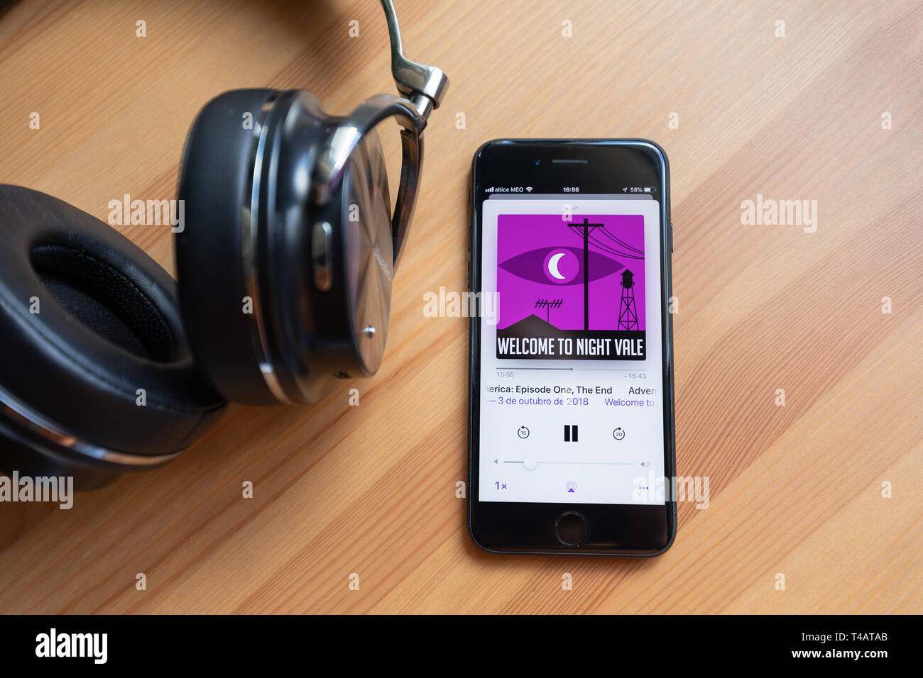 Welcome To Night Vale Podcast Stock Photo - Alamy