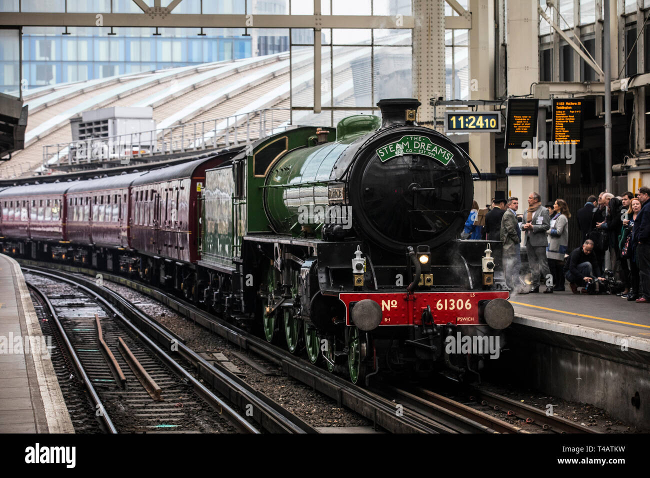 The Mayflower Steam train will run on a regular timetable for the first ...