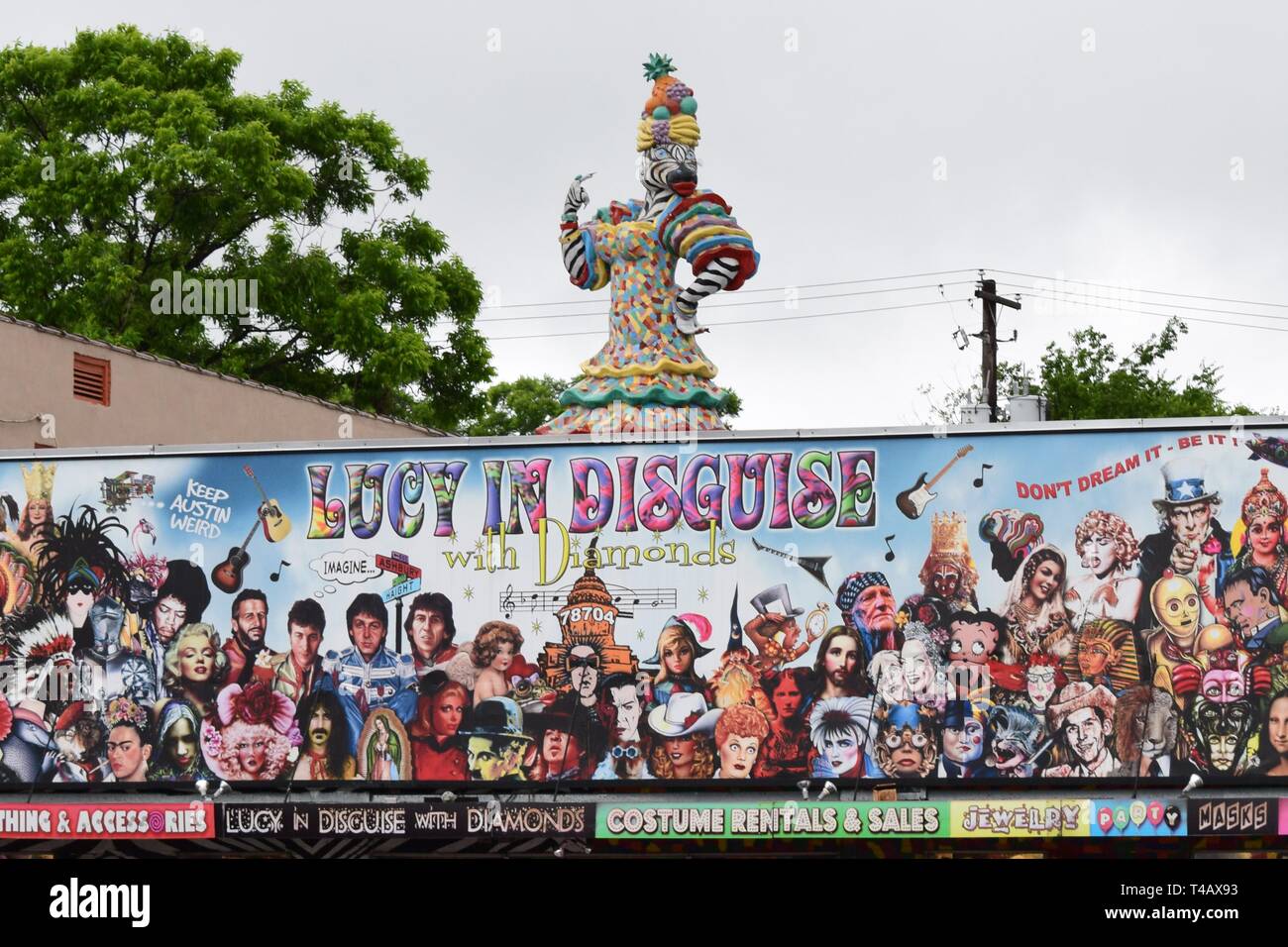 Keep austin weird hi-res stock photography and images - Alamy