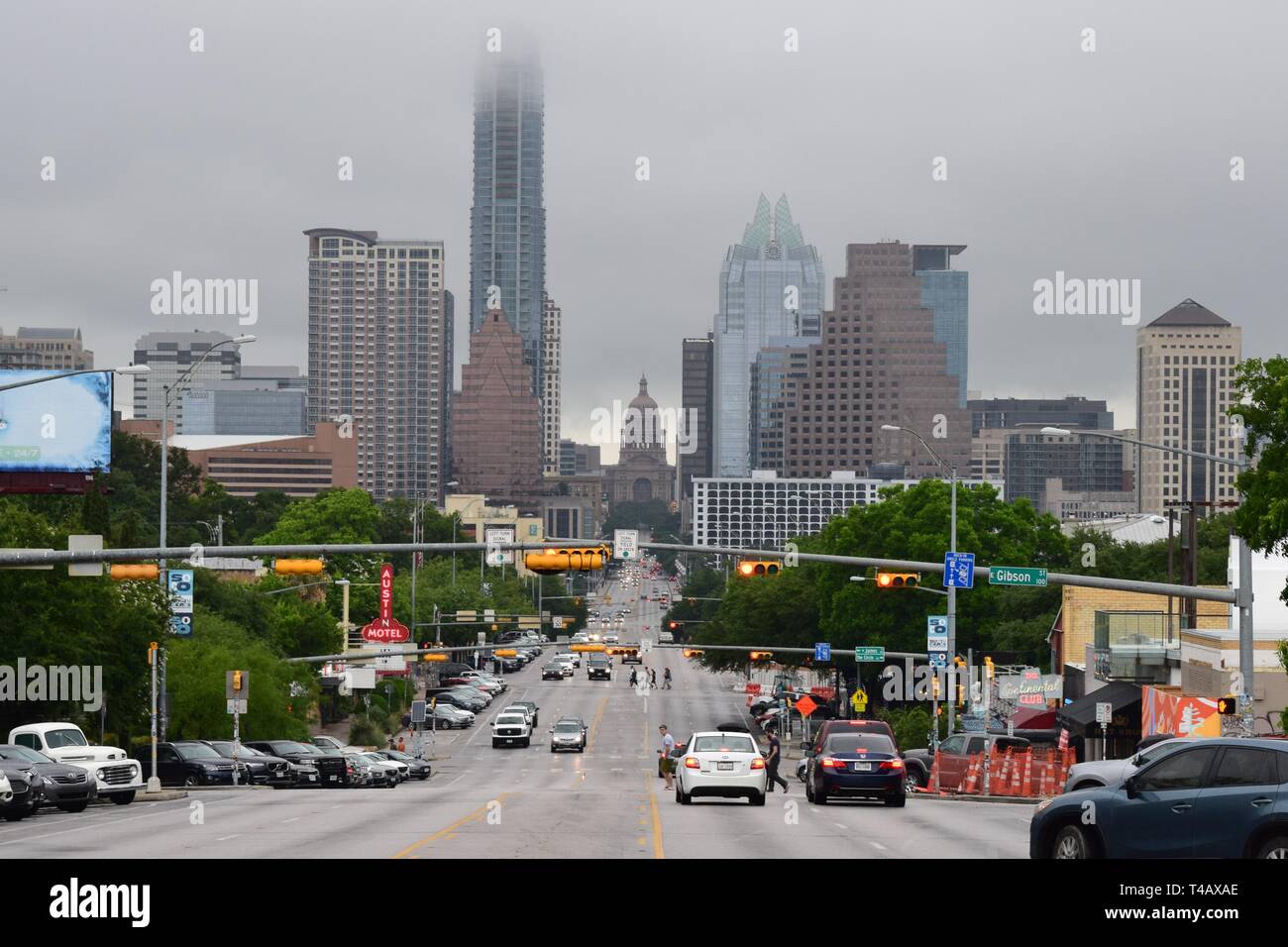 Austin downtown hi-res stock photography and images - Alamy