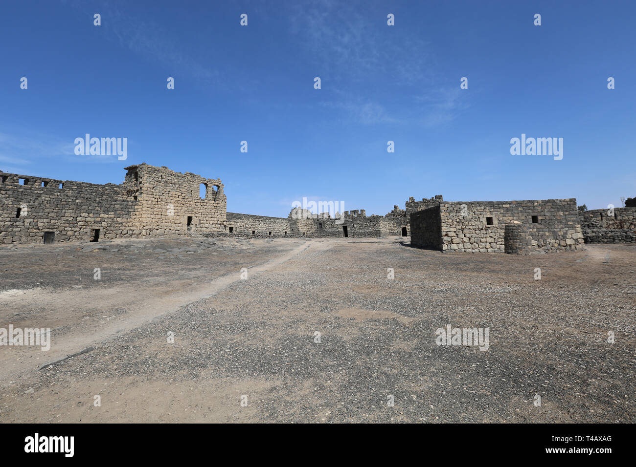 Jordanian Amman Desert Castles Stock Photo - Alamy