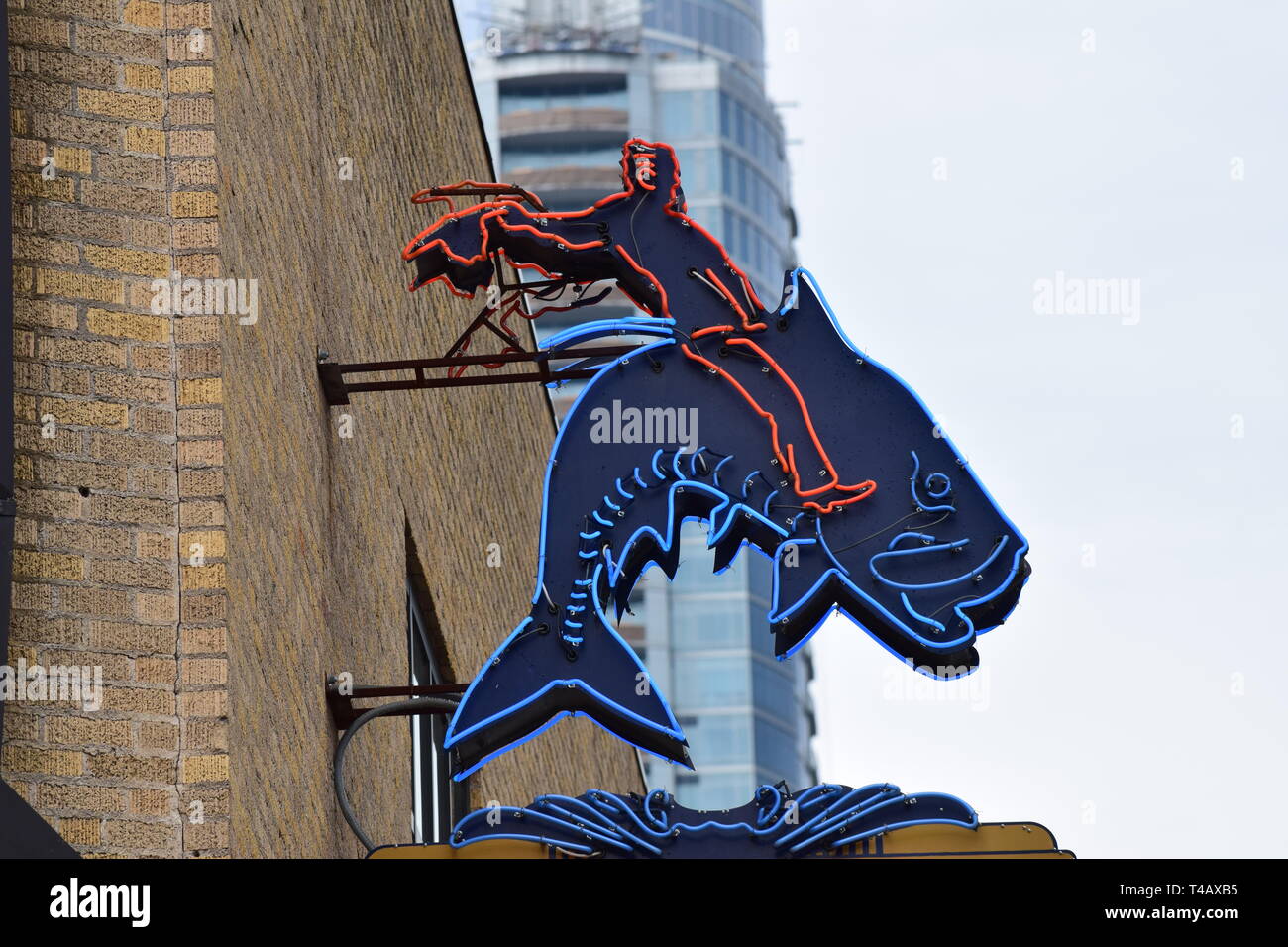 Man Riding Fish High Resolution Stock Photography and Images - Alamy