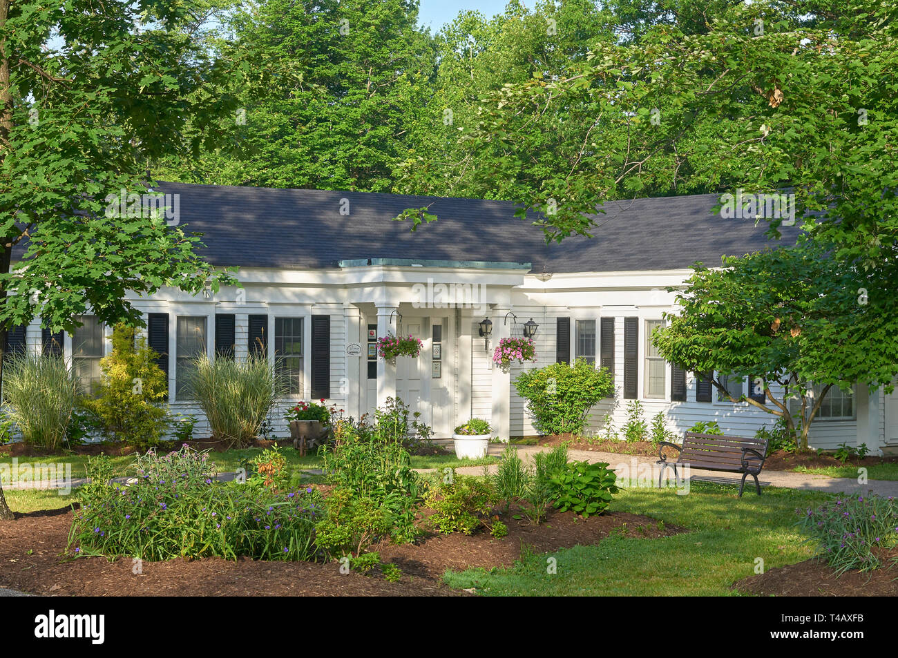The Hiram House Administration building at Hiram house Camp. Moreland ...