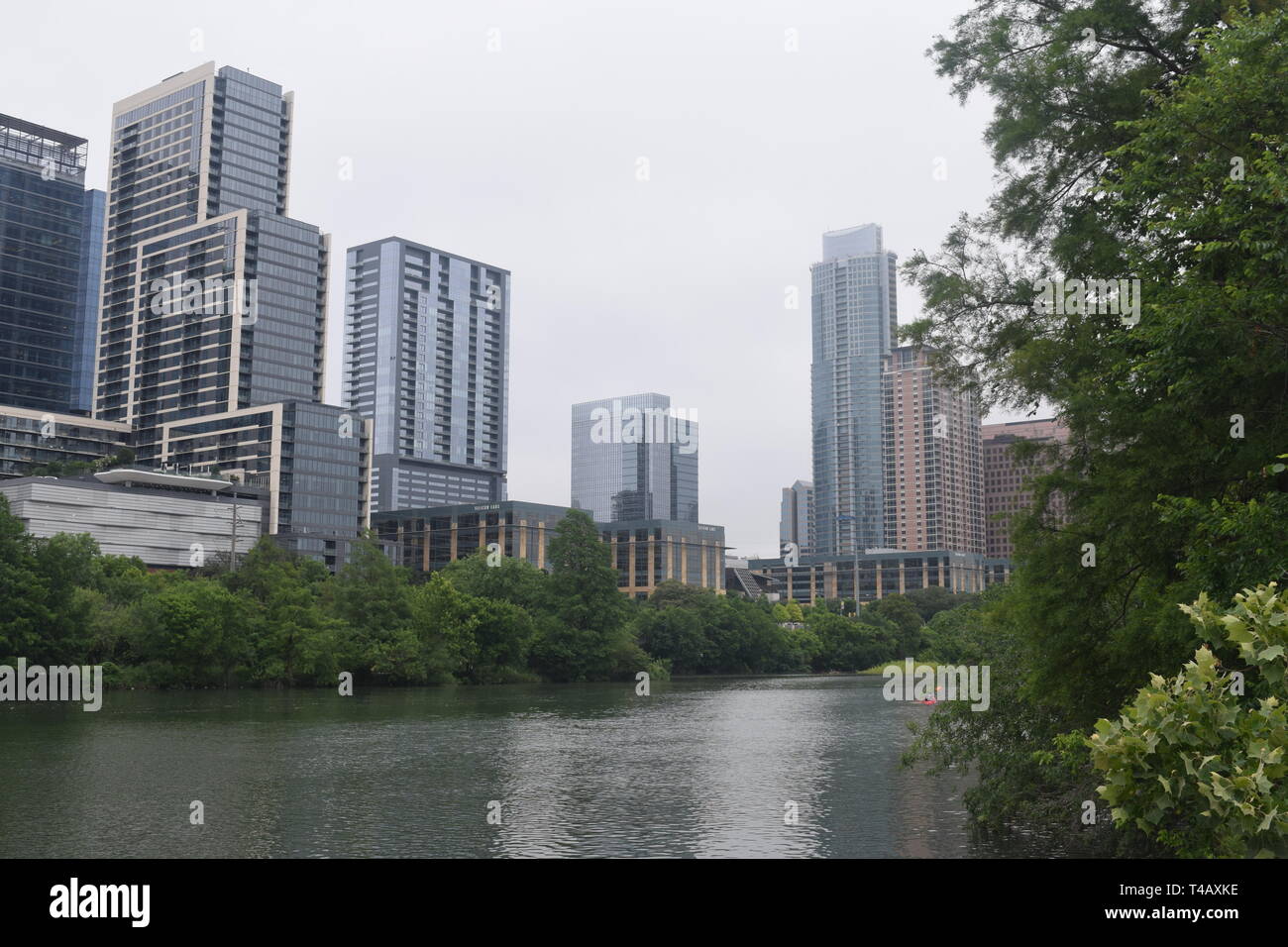 Austin Texas riverfront park Stock Photo - Alamy