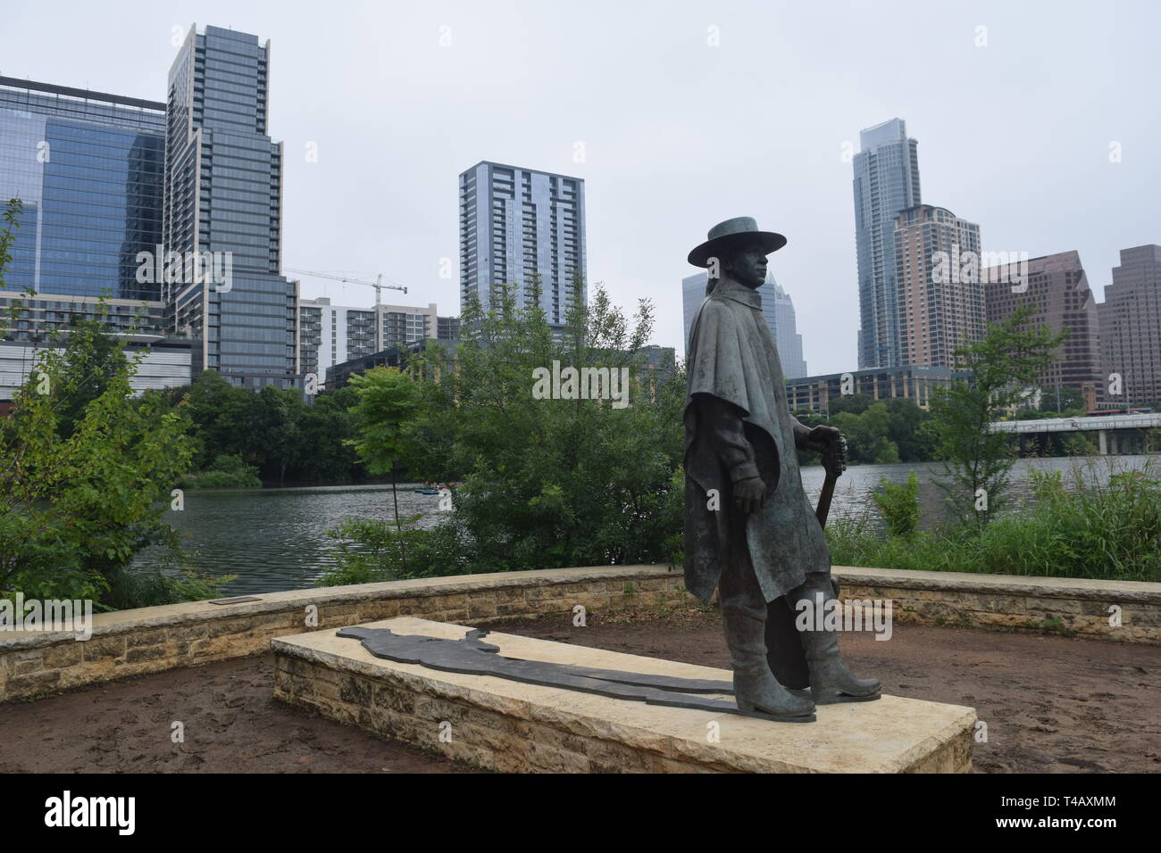 Austin Texas riverfront park Stock Photo - Alamy