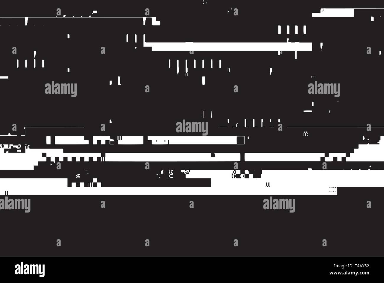 Glitched Overlay Texture Stock Vector Image & Art - Alamy