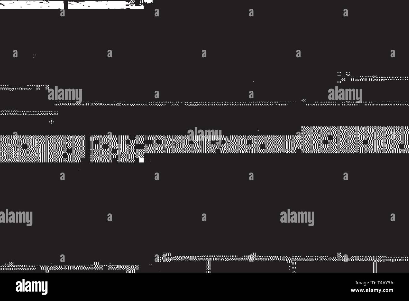 Glitched Overlay Texture Stock Vector Image & Art - Alamy