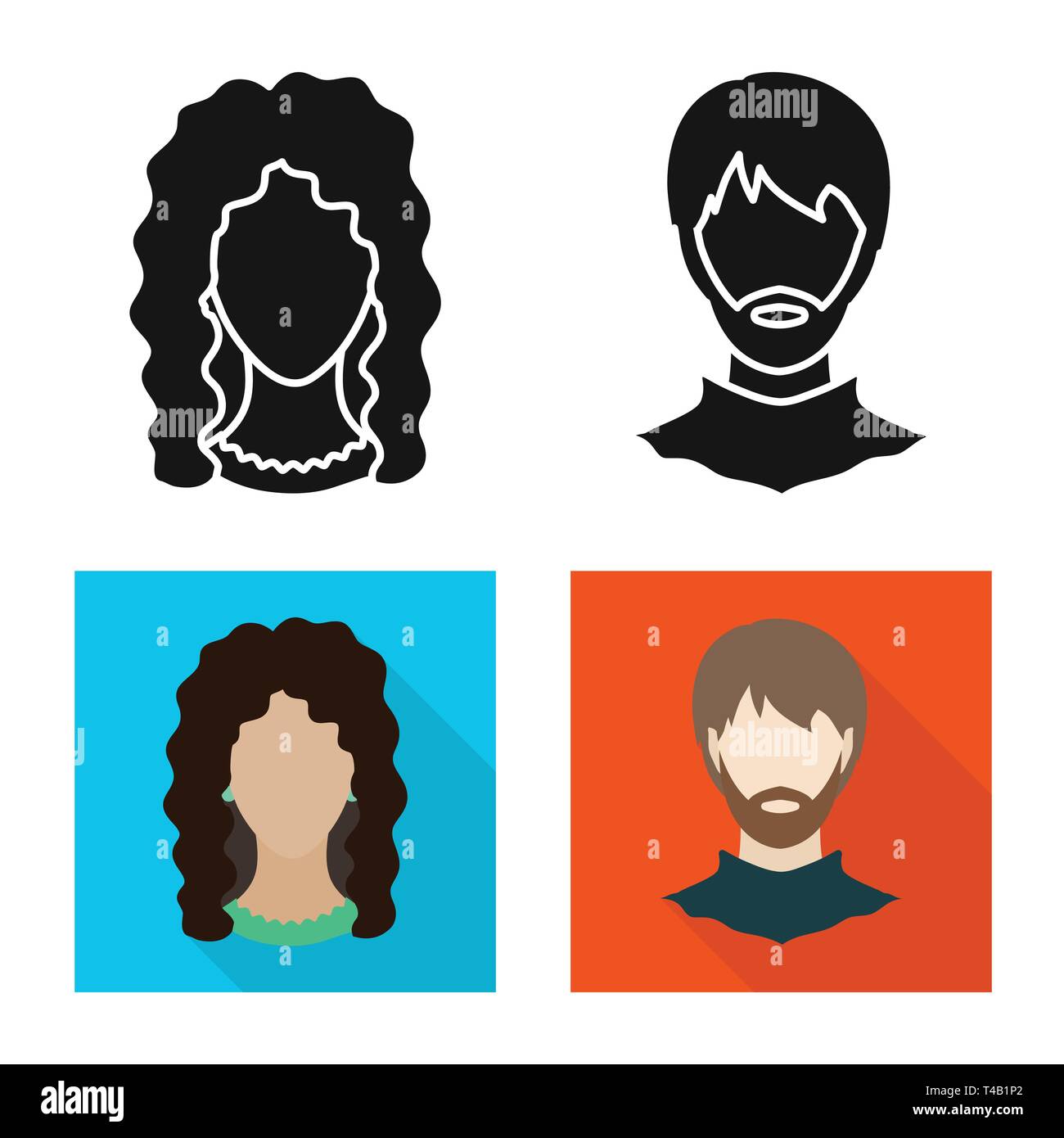Vector illustration of professional and photo icon. Collection of ...
