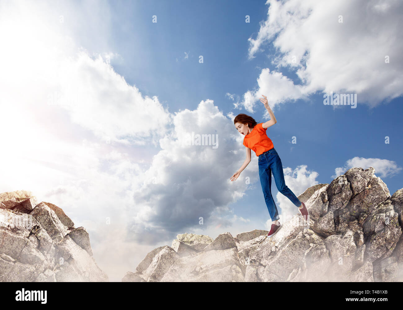 Danger edge hi-res stock photography and images - Alamy