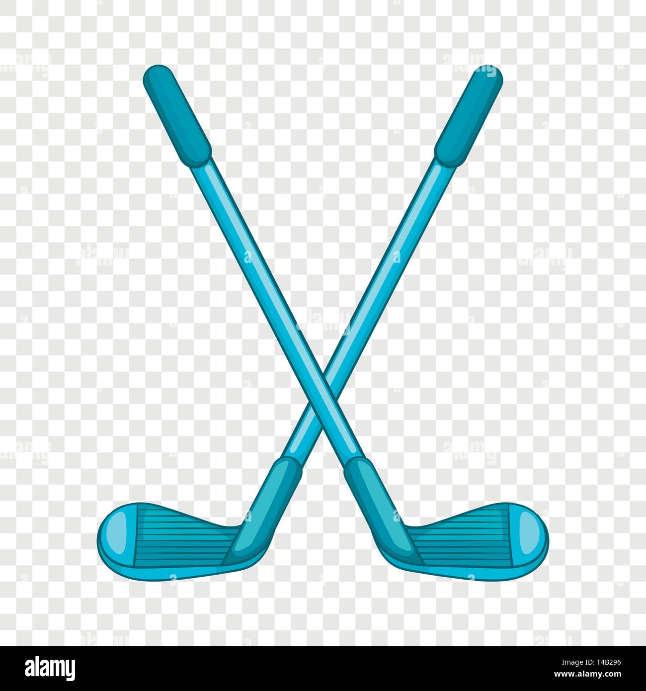 Golf clubs icon, cartoon style Stock Vector Image & Art - Alamy
