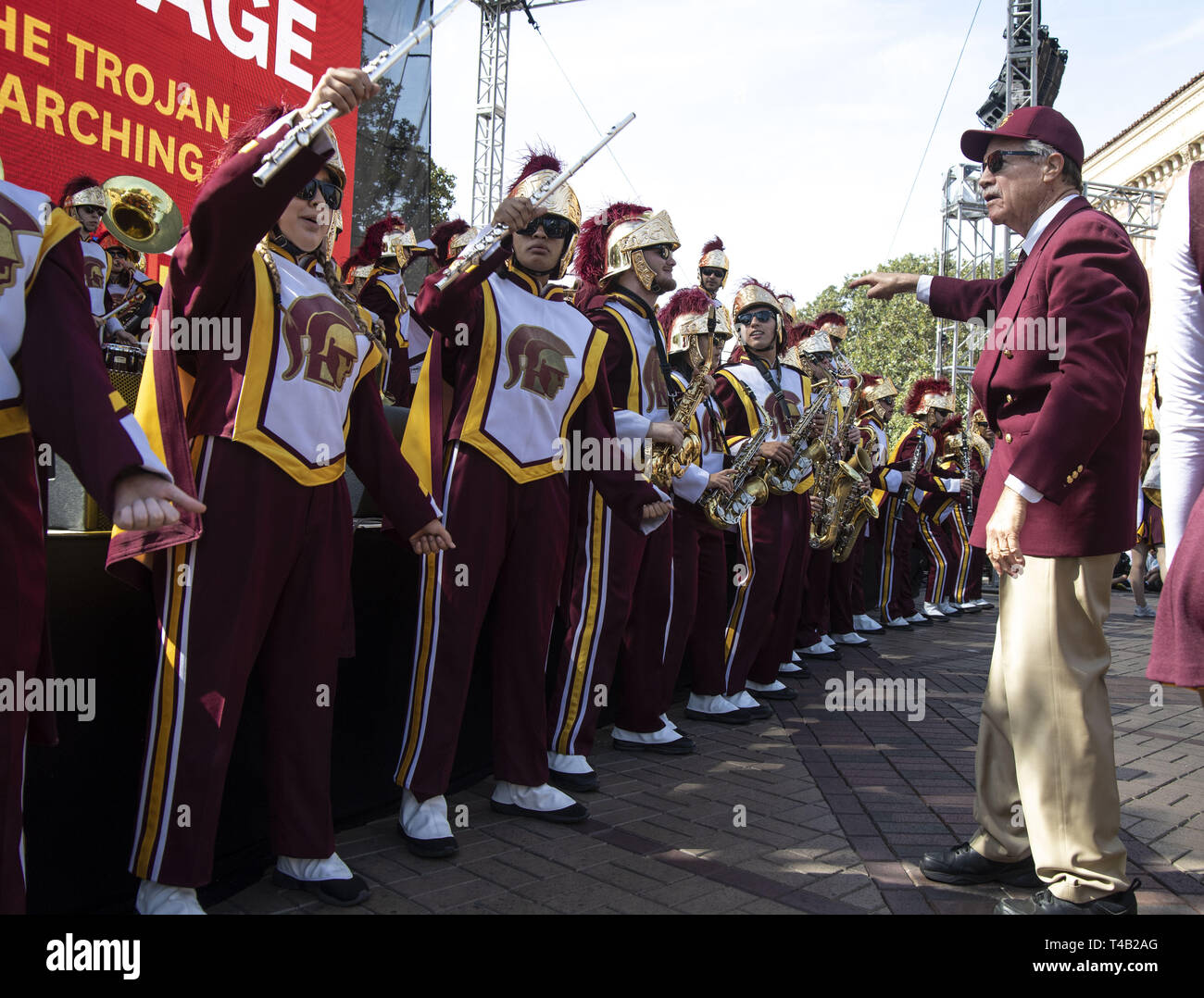 Usc marching band hi-res stock photography and images - Alamy