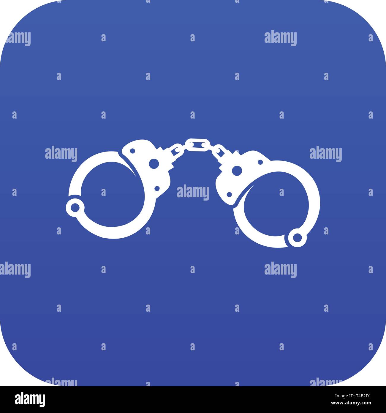 Digital handcuffs Stock Vector Images - Alamy