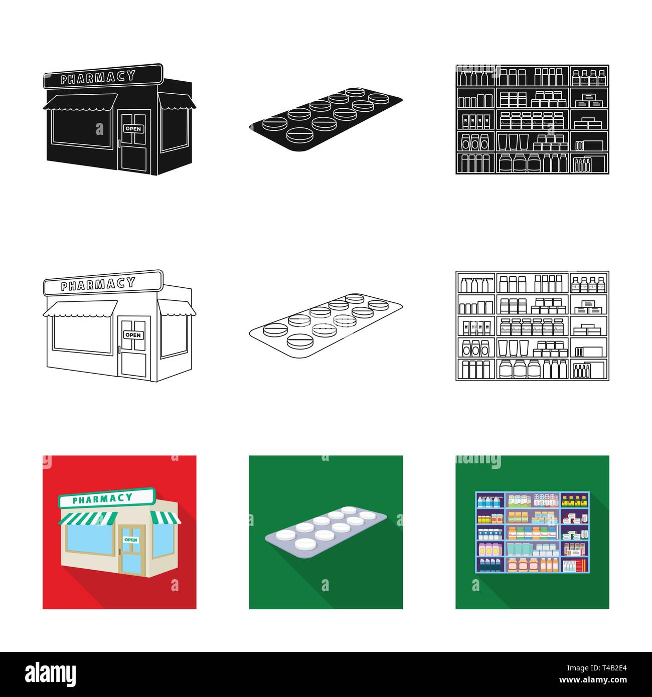 pill,pack,building,capsule,shelves,stock,drugstore,drug,prescription ...