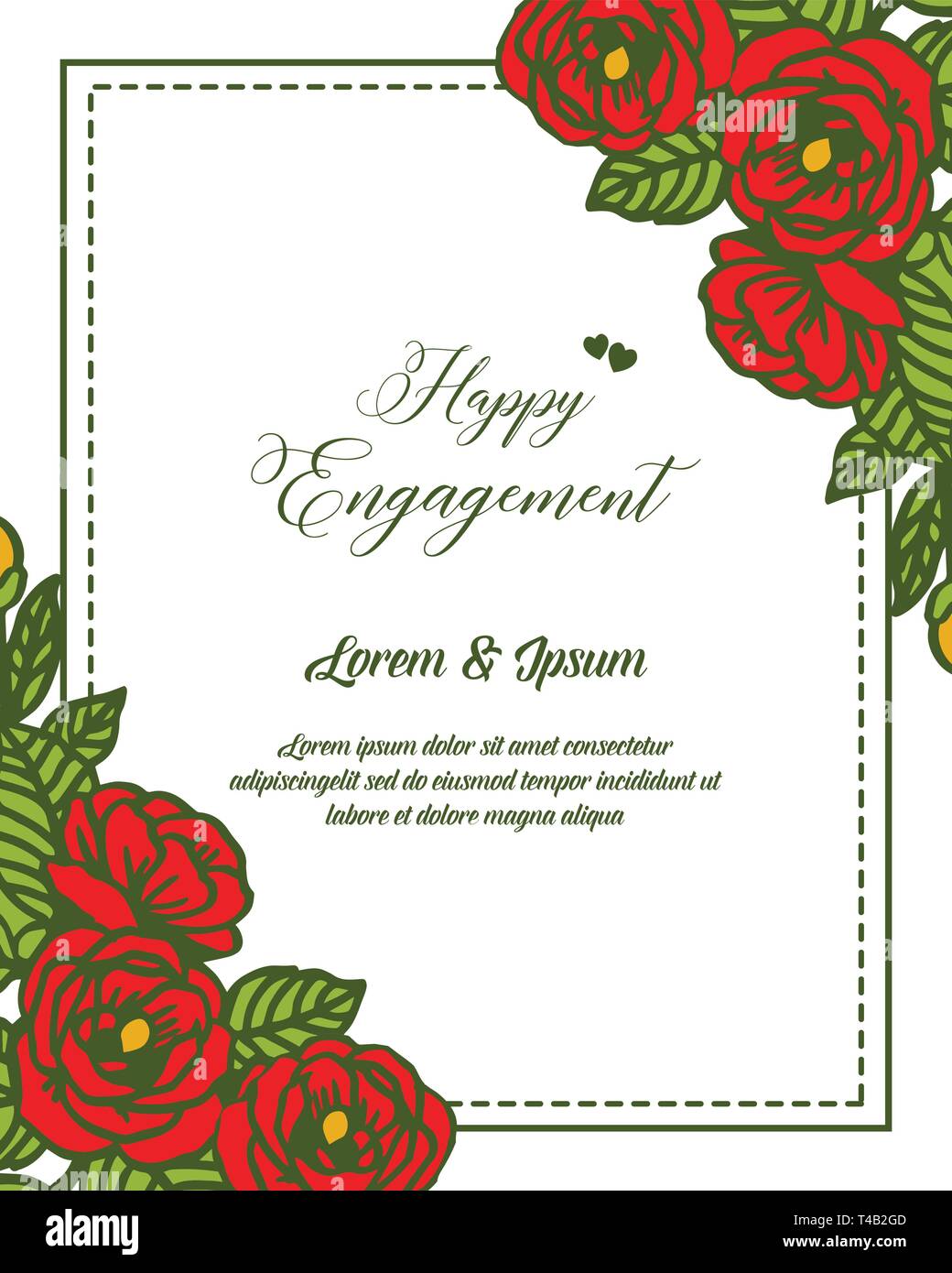 Vector illustration blossom flower frame for decoration of happy ...