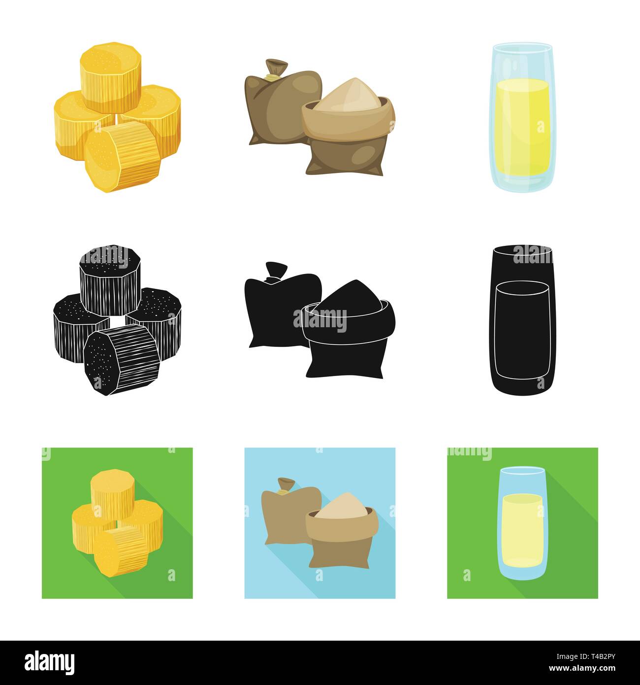 Jaggery sweetness Stock Vector Images - Alamy