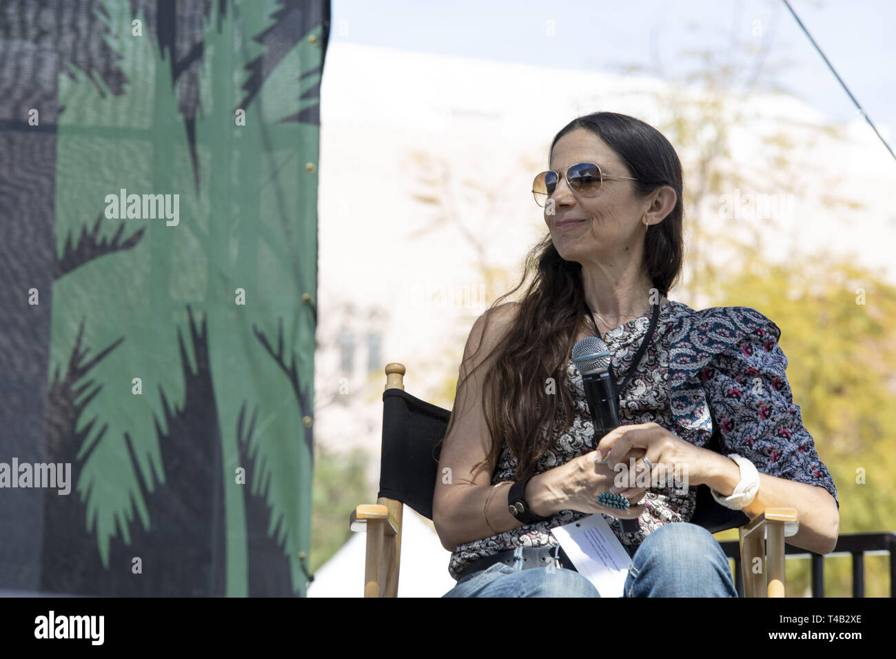 April 14, 2019 - Los Angeles, CA, U.S - Justine Bateman, Author of ...
