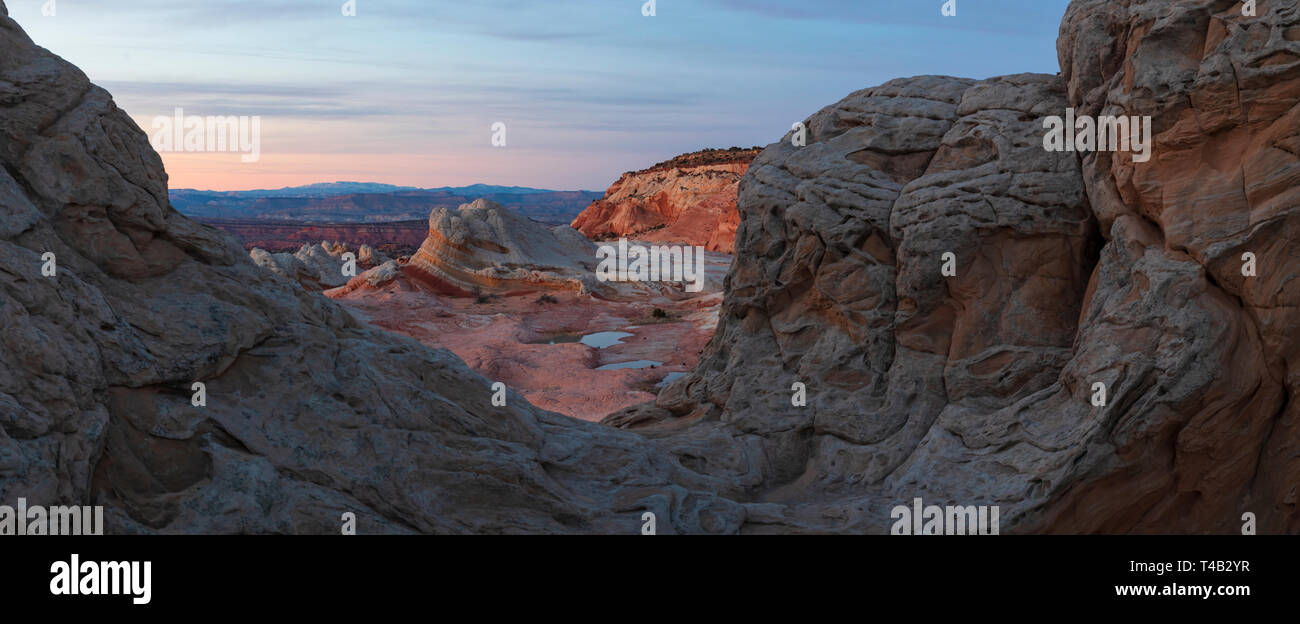 Sunset at White Pocket in the Vermillion Cliffs National Monument ...