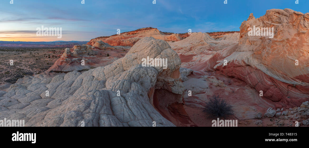 Sunset at White Pocket in the Vermillion Cliffs National Monument ...