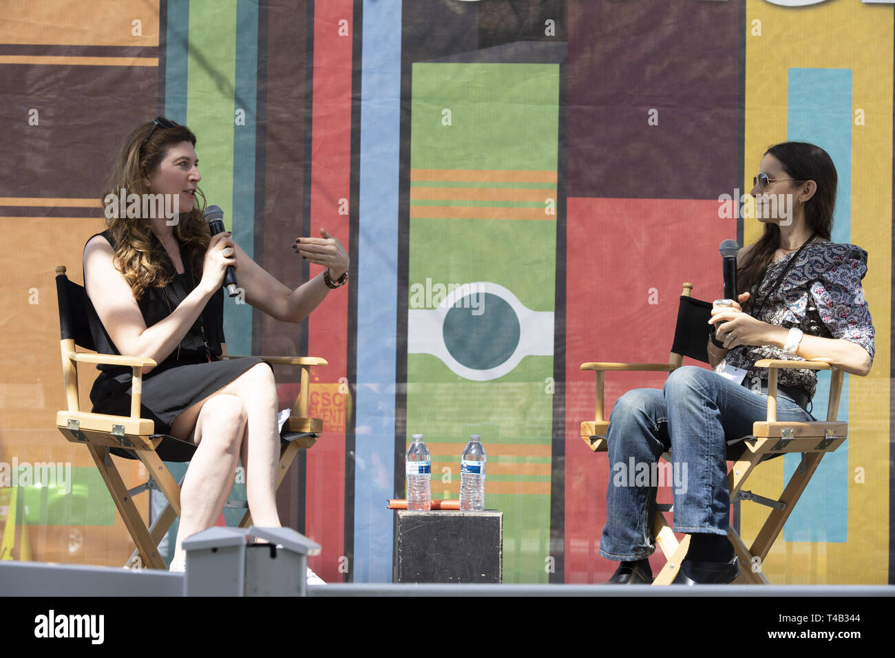 April 14, 2019 - Los Angeles, CA, U.S - Justine Bateman, Author of ...