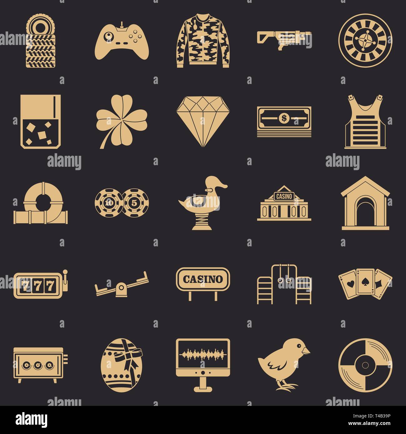 Mood icons set, simple style Stock Vector Image & Art - Alamy