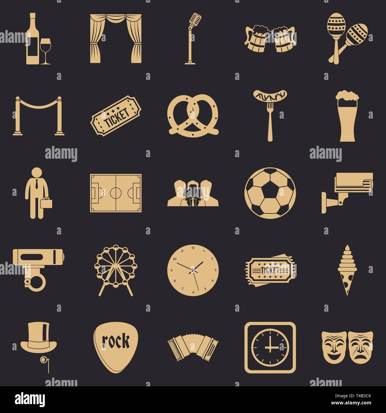 Celebrating very special occasion Stock Vector Images - Alamy