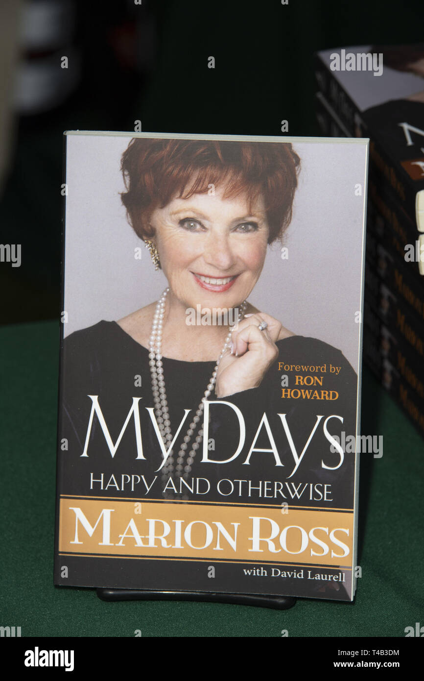 April 14, 2019 - Los Angeles, CA, U.S - Marion Ross, whom played Mrs ...