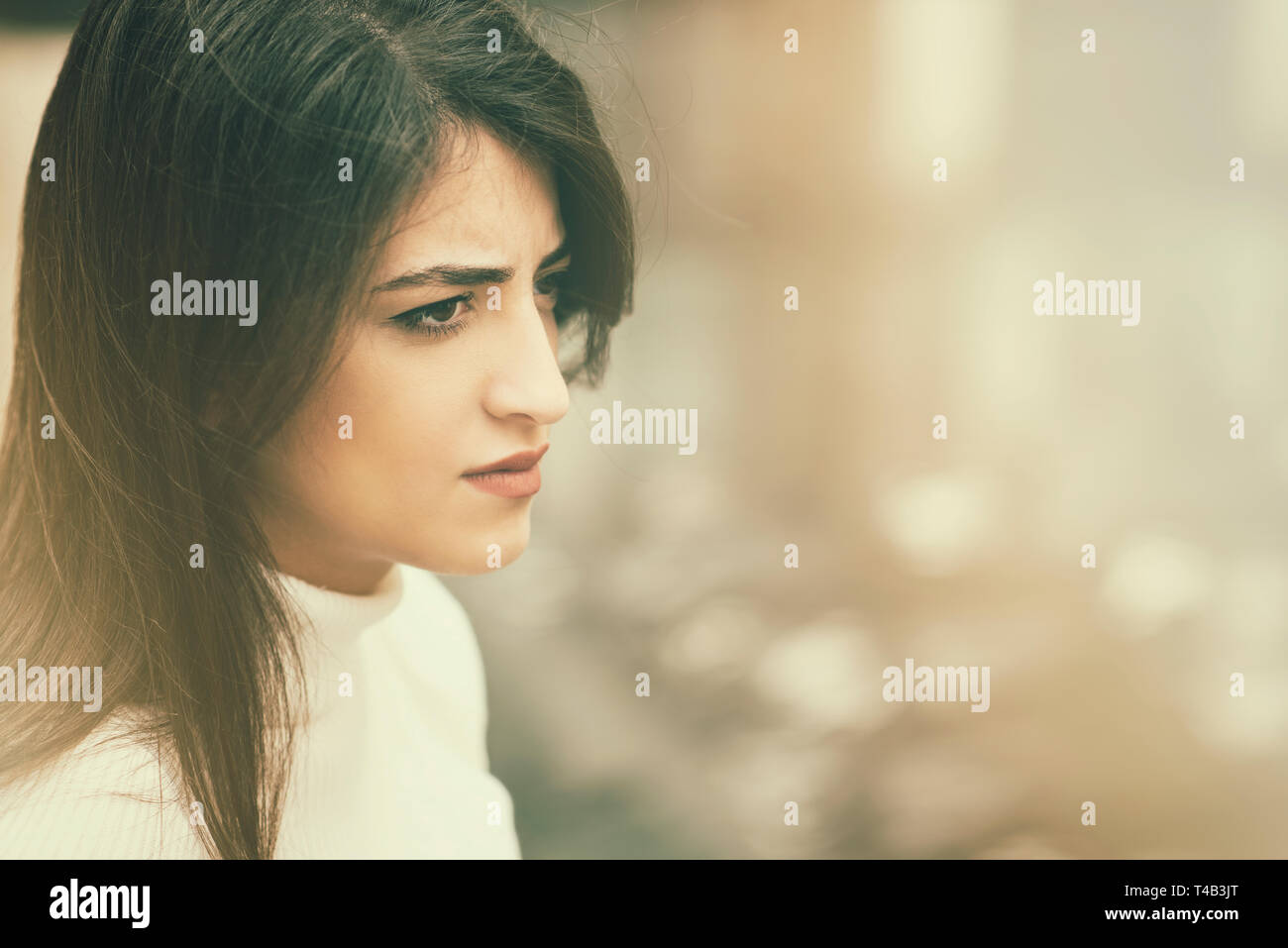 Closeup portrait serious young middle hi-res stock photography and ...