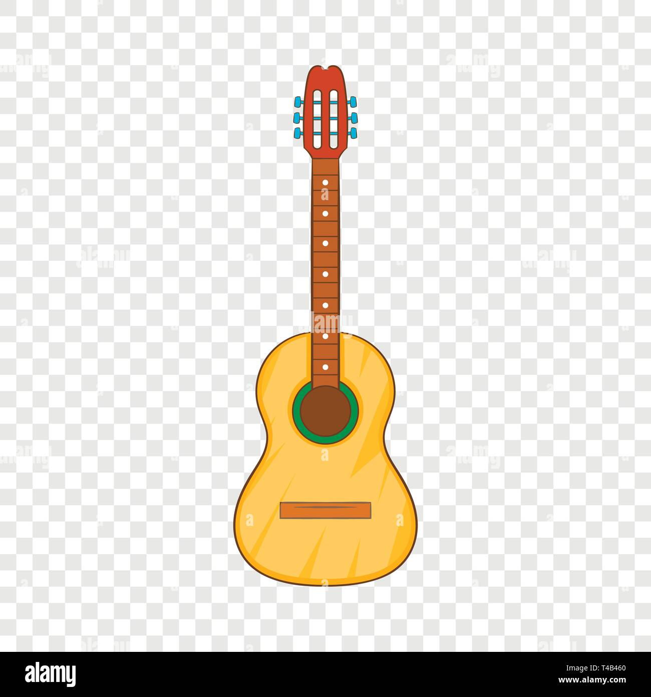 Acoustic guitar icon, cartoon style Stock Vector Image & Art - Alamy
