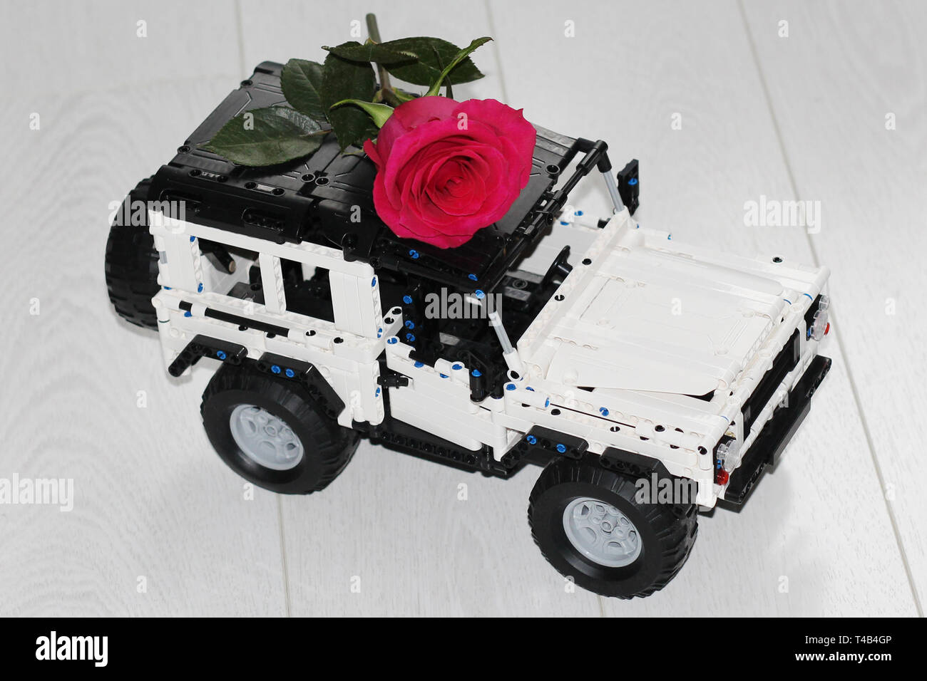 Car lucky rose hi-res stock photography and images - Alamy