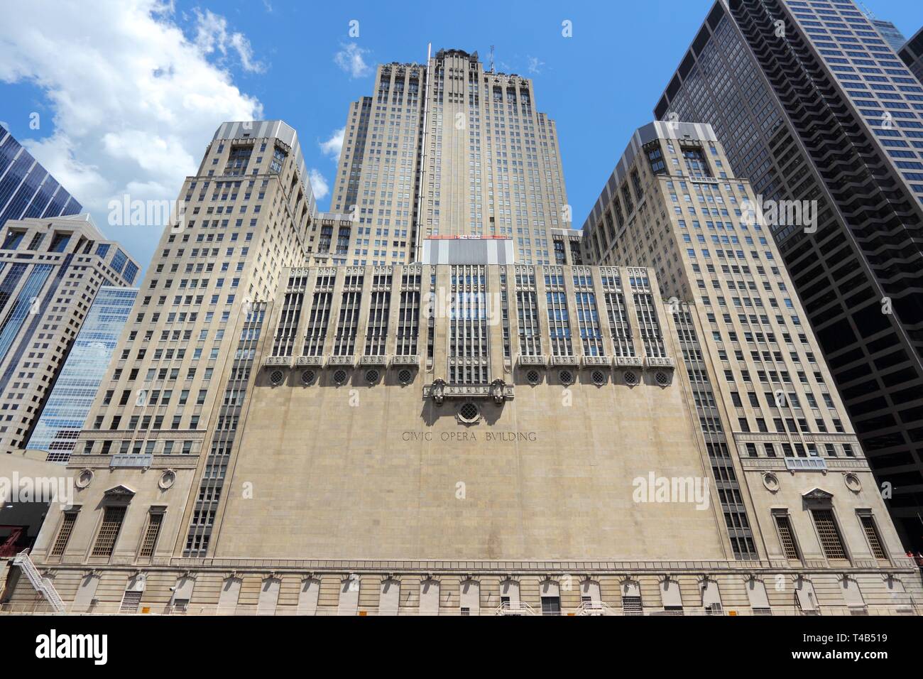 CHICAGO, USA - JUNE 28, 2013: Civic Opera House in Chicago. The Civic ...